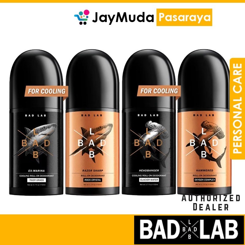BAD LAB Deodorant Serum Cooling Roll On 50ml Ex-Marina Razor Sharp ...