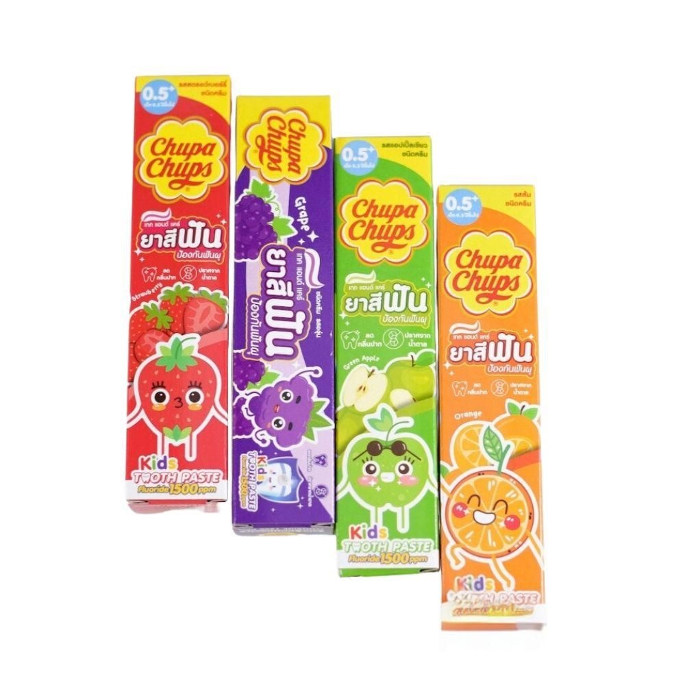 Chupa Chups toothpaste - Delicious fruit flavor, kids love brushing ...