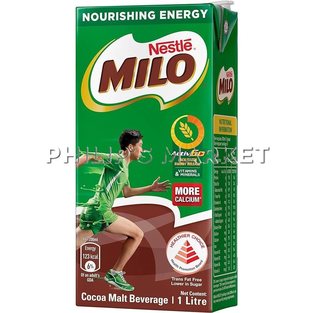 MILO UHT Chocolate Malt Packet Drink 1L | Shopee Singapore