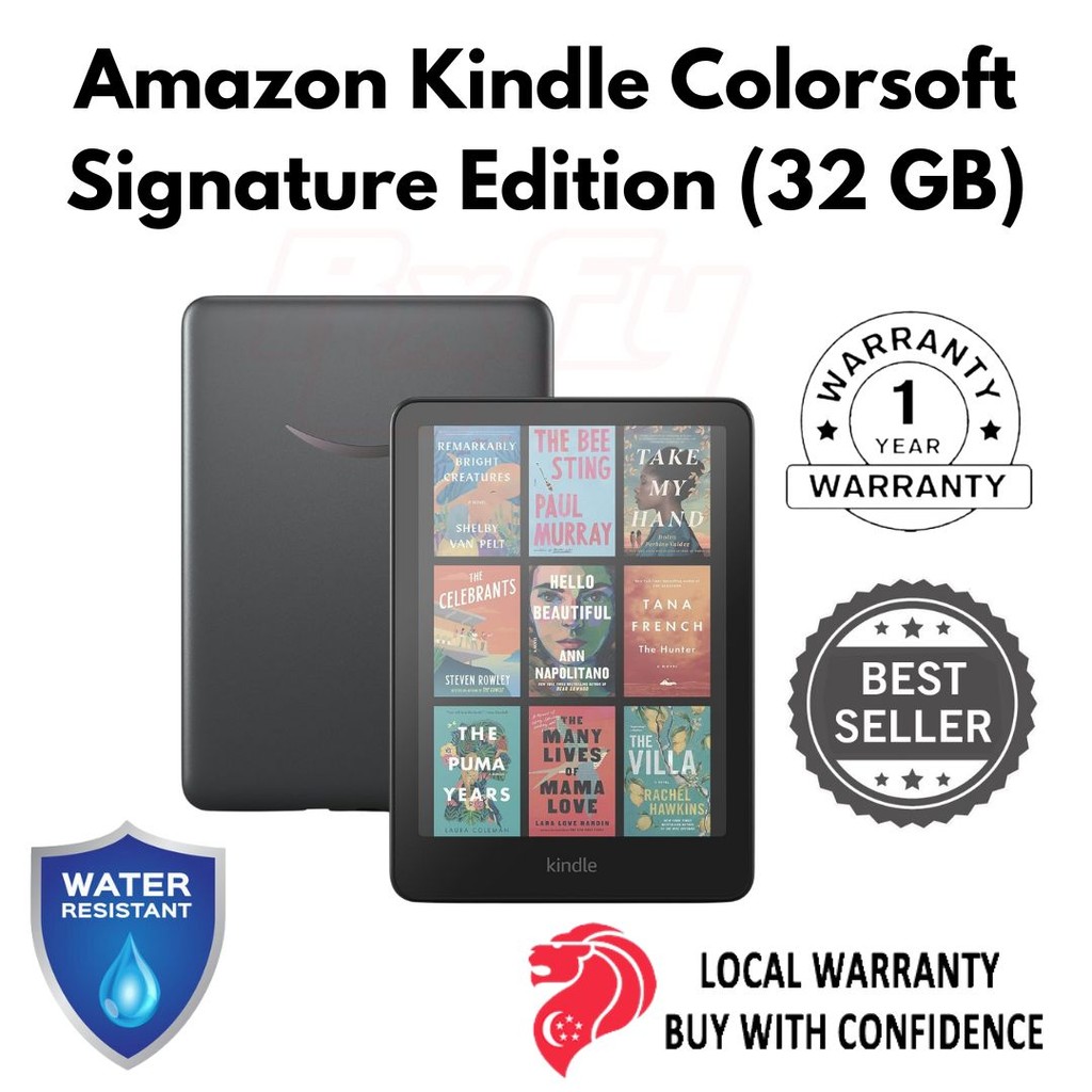 Amazon Kindle Colorsoft Signature Edition (32 GB) – With color display ...
