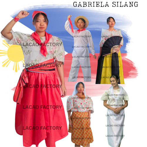 lacaofactory Historical Attire Women Rebolutionary Katipunera Girl ...
