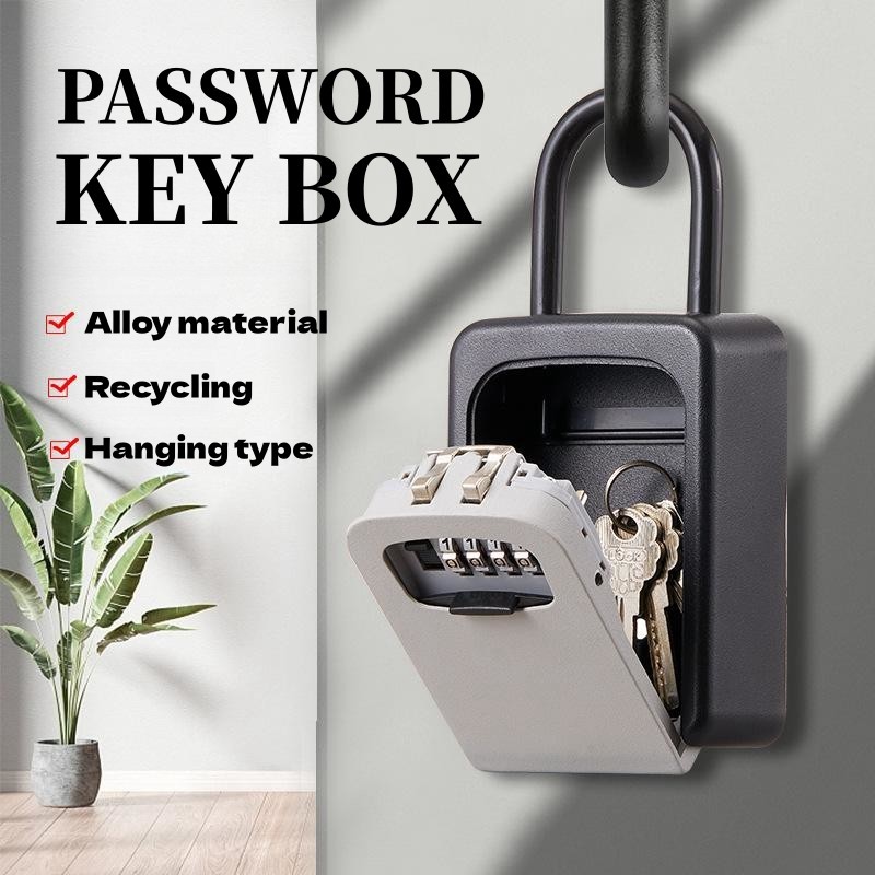 Password Key Box Storage U Shape Padlock Key Box Storage Metal Quality ...