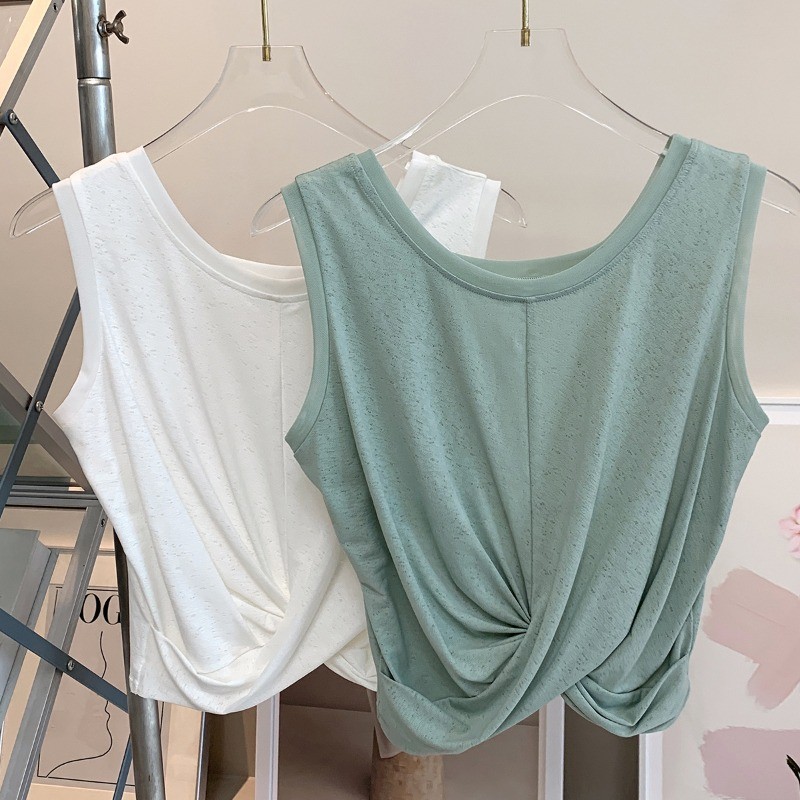【Yogaheal】Sports Top Cross Kink Sexy Mesh Breathable Two Ways Wear Vest ...