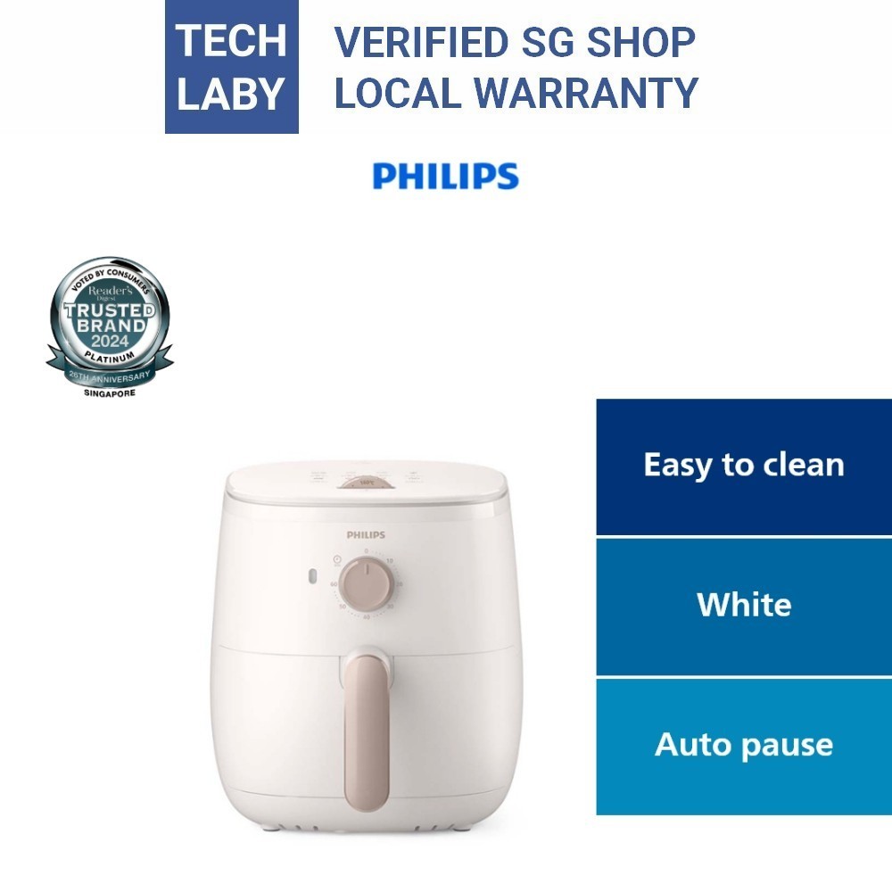 PHILIPS 3.7L 12-in-1 Compact Airfryer 3000 Series HD9100/20 - Fry Roast ...