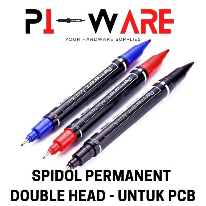 Permanent Double Head PCB Marker Water Resistant Etching CCL Marker ...