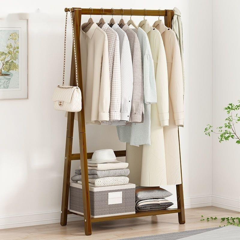 Clothes hanger Rack Laundry Clothes Hanger Cloth Stand Shelf | Shopee ...