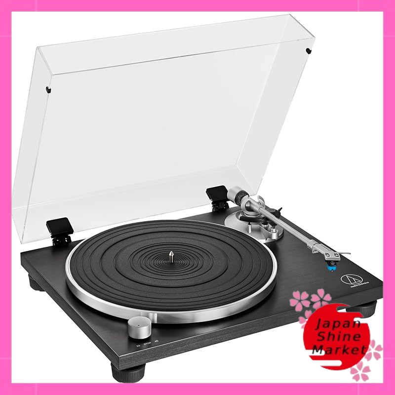 Audio-Technica AT-LPW30 BK Belt Drive Turntable/Record Player with ...