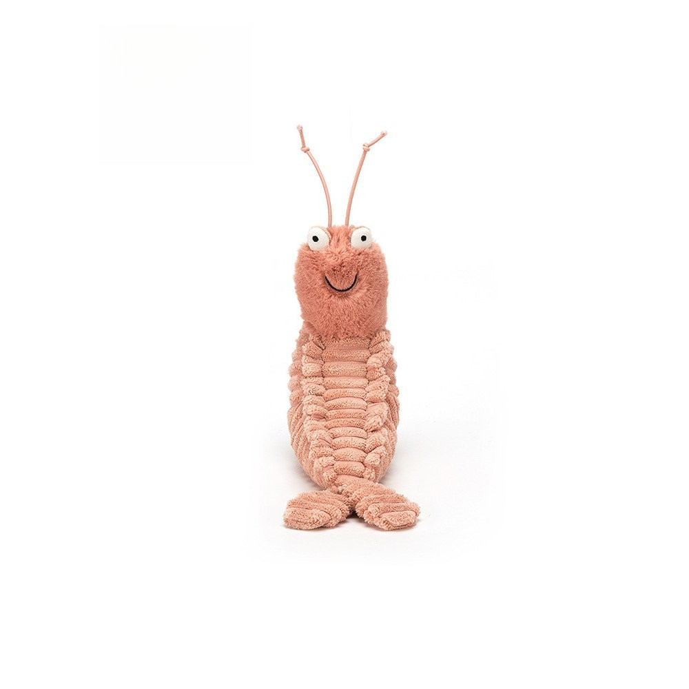 Uk Jellycat Sheldon Plush Toy Shrimp Comfort Doll Children's Plushie ...