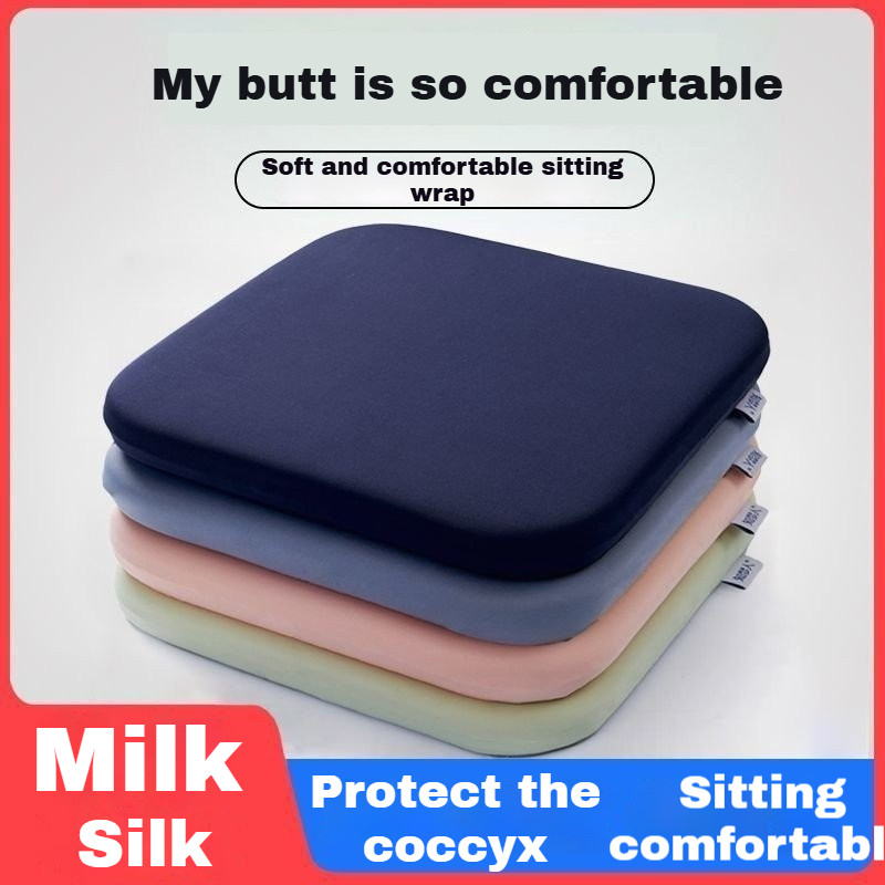 Stain-Resistant Sponge Ice Silk Cushion Dining Chair Seat Cushion Chair ...