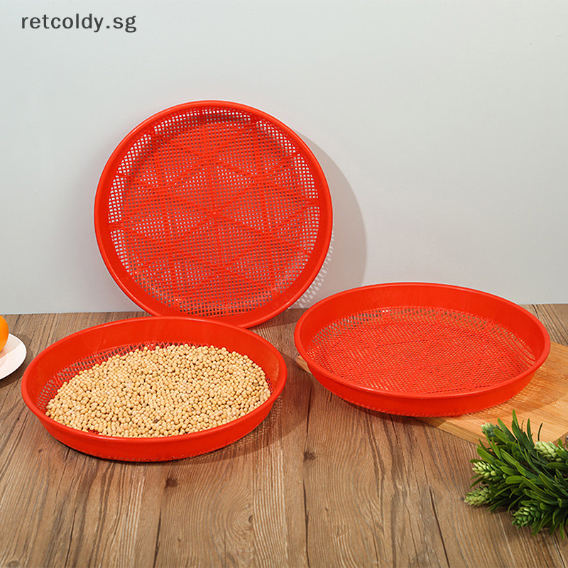 retcoldy Garden Sieve Plastic Garden Sifter Gardening Seedling Tool For ...