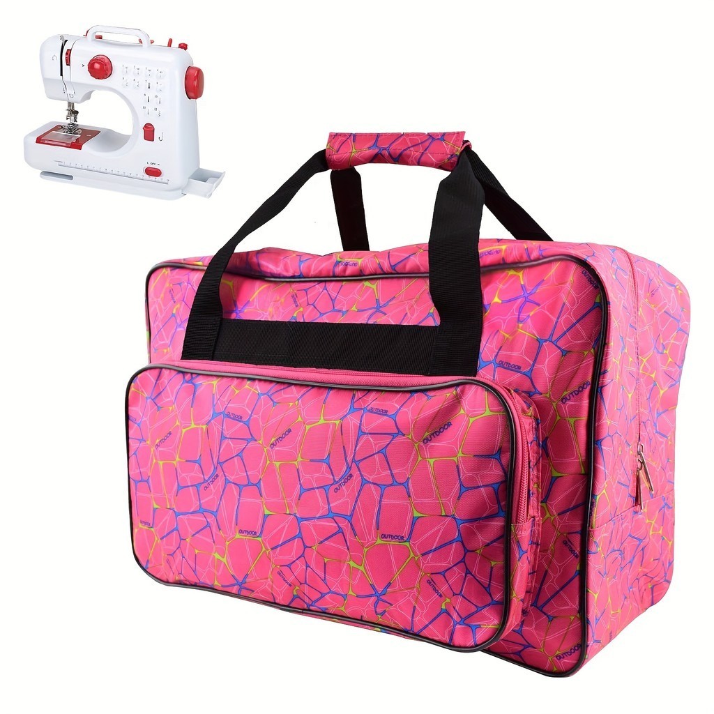 Sewing Machine Carrying Case, Universal Canvas Carry Tote Bag, Portable ...