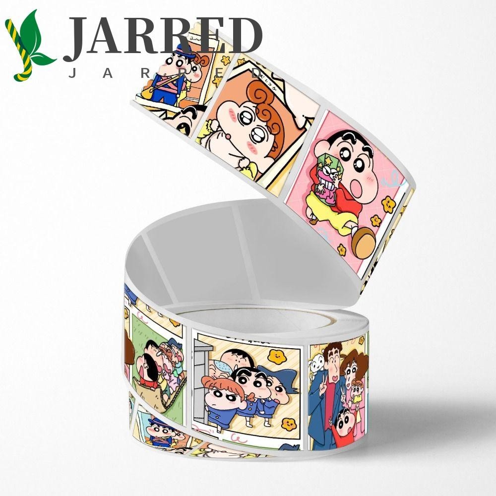 JARRED Crayon Shin-chan Stickers, Sticky Labels Gifts Decor Crayon Shin ...