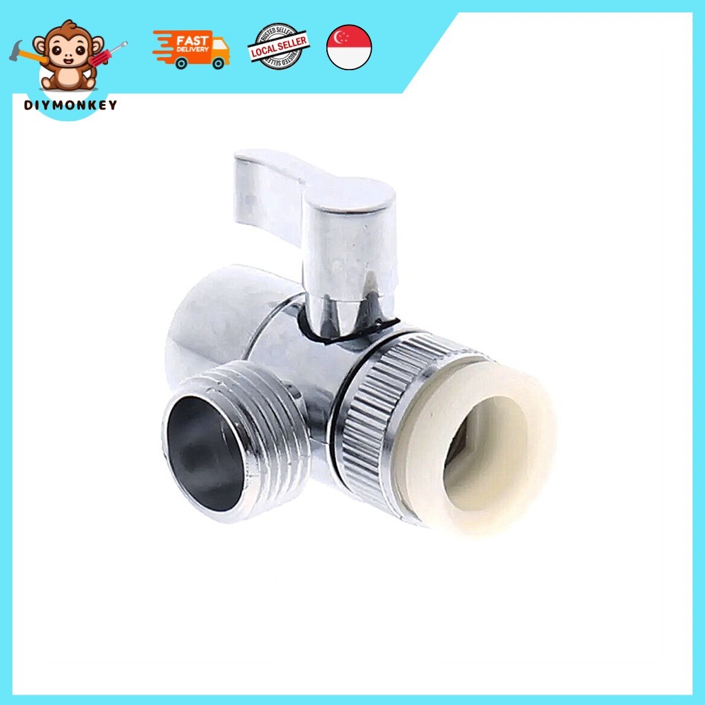 (DIY MONKEY) High Quality Faucet Valve Diverter Splitter Sink Valve ...