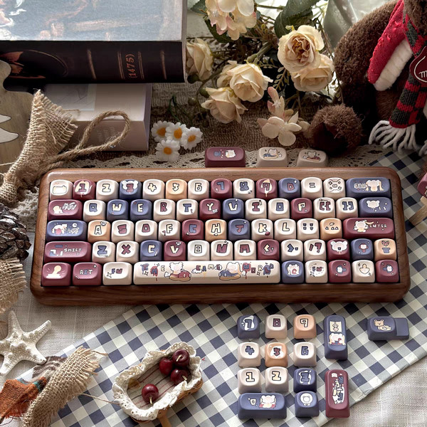 Game World Keycap Full 5 Surface Sublimation Personalized Large Letter ...