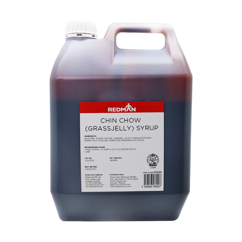 Chin Chow (Grassjelly) Syrup 5Kg | Shopee Singapore
