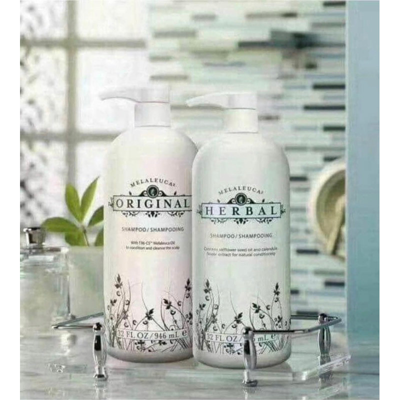 Melaleuca Original / Herbal Shampoo 237ml / 946ml, Green Tea Body Wash ...