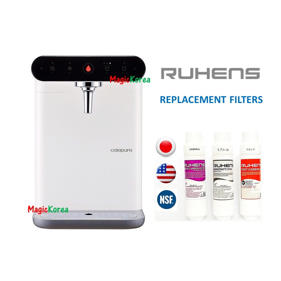 Korea Water Filter Ruhens Whp750 Replacement 8 inch Filter Magic ...