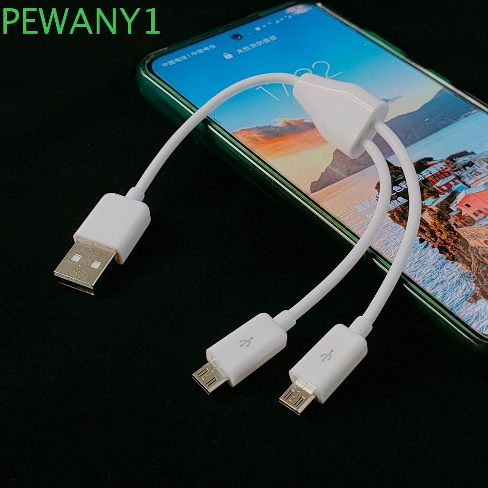 PEWANY1 Y Splitter Charging Cable, Y Splitter Micro USB To USB 2 Port ...
