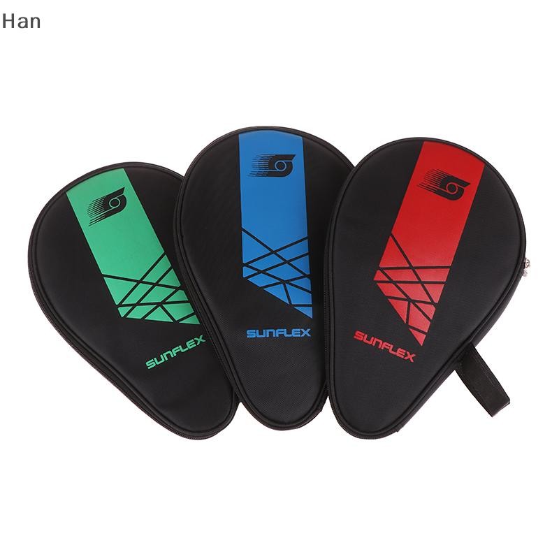Han 1 Piece Table Tennis Racket Bags Ping Pong Paddles Bag Table Tennis ...
