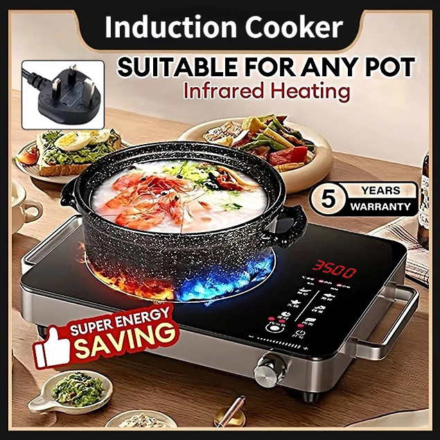 【Ready stock】 Electric Ceramic Stove Original Burner Infrared Induction ...