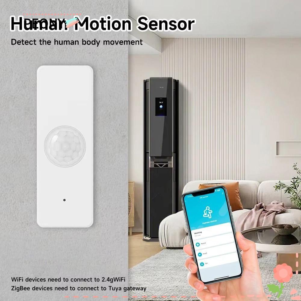 PEONYSG Motion Sensor, PIR WiFi/Zigbee Human Body Motion Detector ...