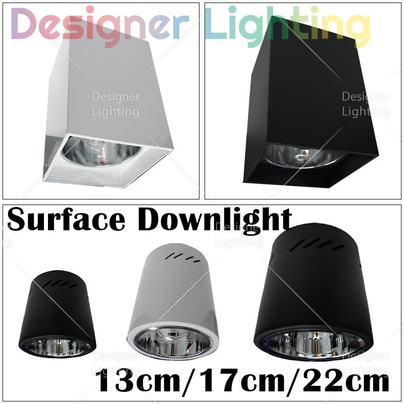 Designer Lighting [MILO TIN] Light LED Surface Downlight Ceiling Light ...