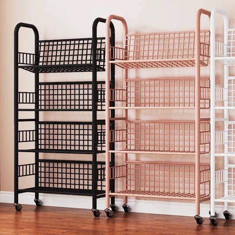 Shelves Floor-to-ceiling shelves Moveable multi-layer children's ...