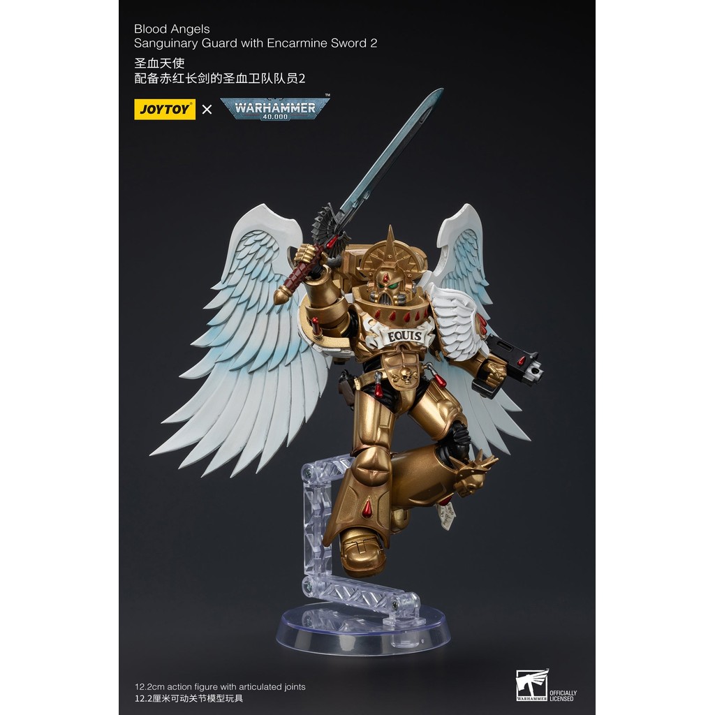 Blood Angels Sanguinary Guard with Encarmine Sword 2 - Warhammer 40K ...