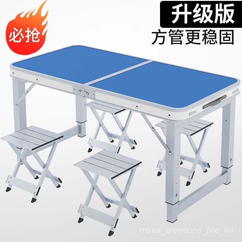 Folding Table Outdoor Night Market Stall Stall Portable Folding Table ...