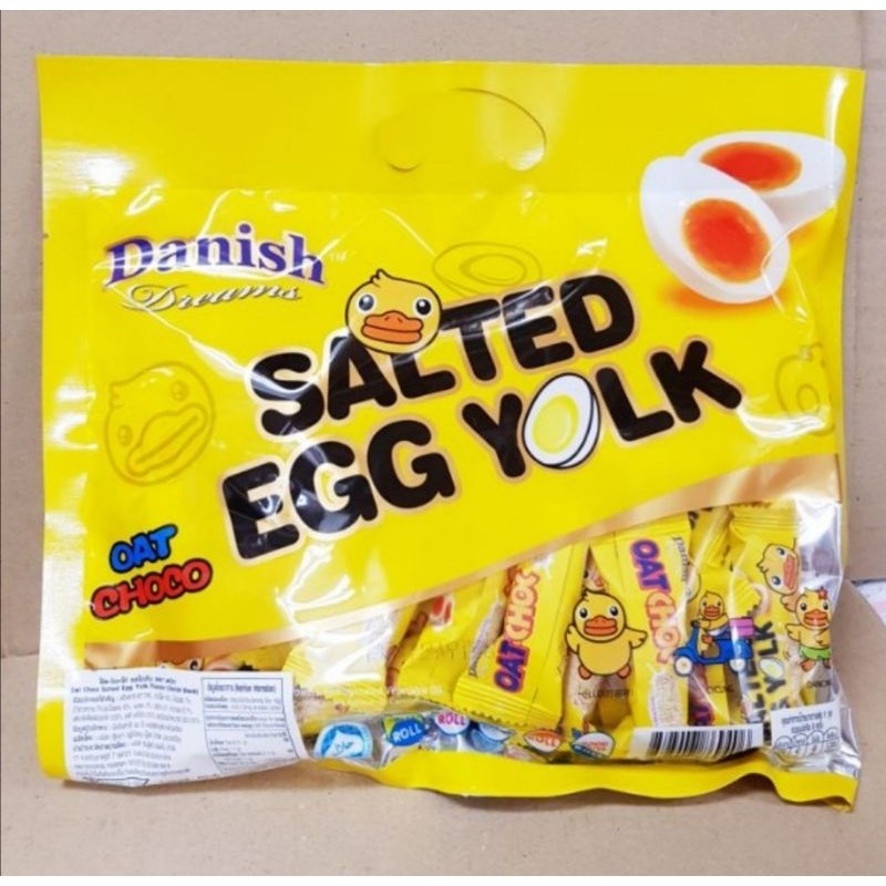 Danish dreams Salted egg yolk Oat choco bar salted egg yolk oat ...
