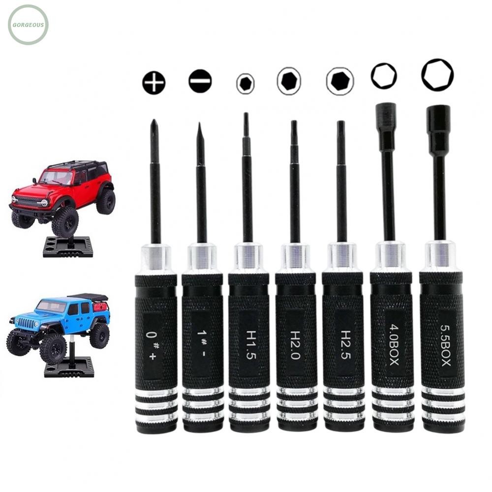 7PCS Hex Screwdriver Set Repair Tool Kit Set Nut Key Socket for RC Cars ...