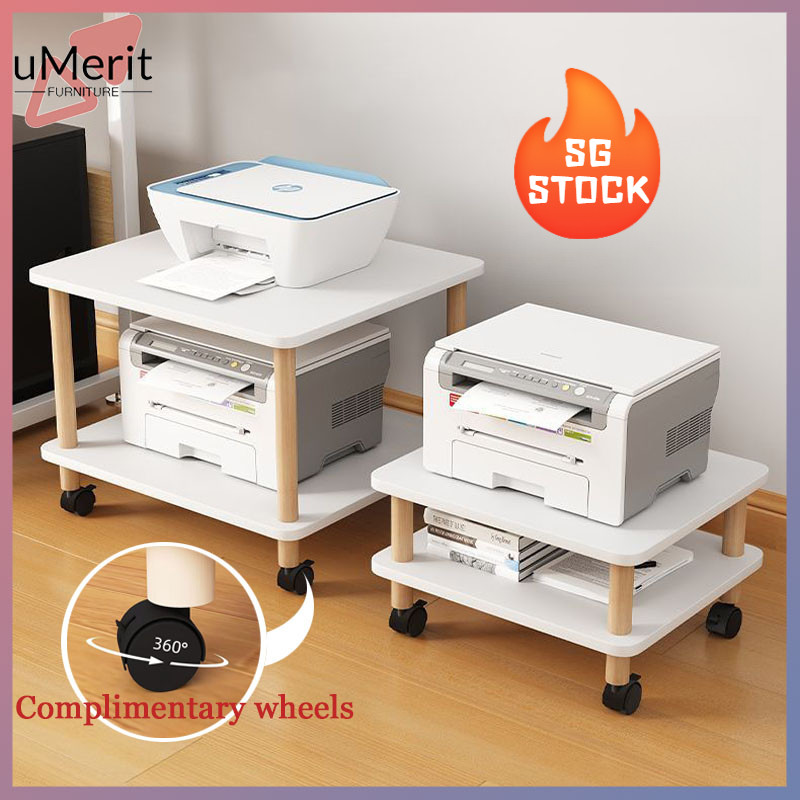 [🔥SG STOCK+Clearance price🔥]Printer Shelf Floor Multi-Layer Fax Machine ...