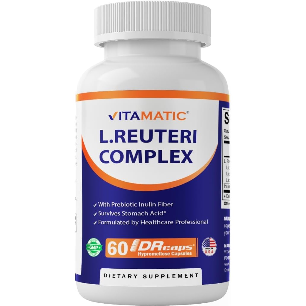 Vitamatic Lactobacillus Reuteri Complex – 22 Billion CFU per Delayed ...