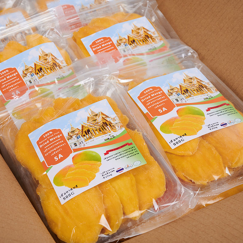 T Thai Dried Mango Tablets Pure Natural Original Flavor Net Weight No ...