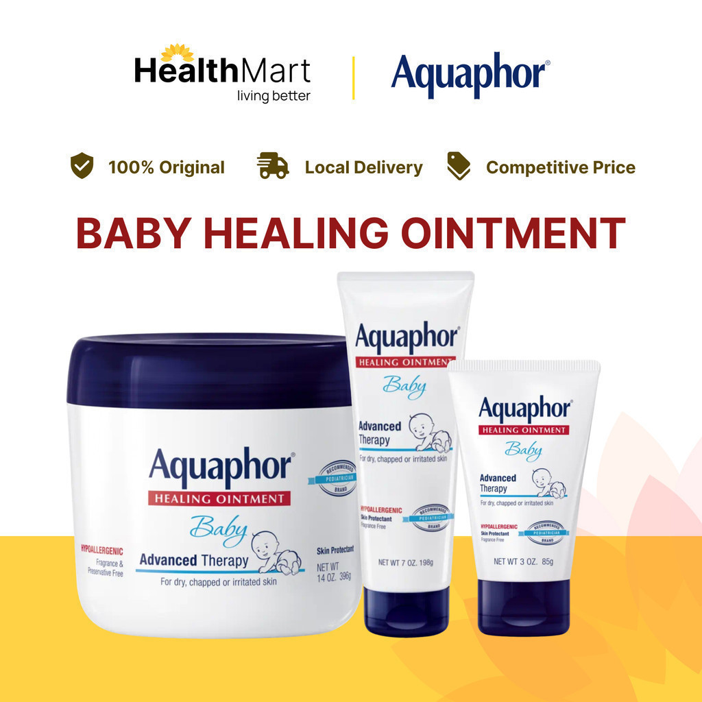 [SG] Aquaphor Baby Healing Ointment/3 in 1 Cream/Fast Relief - For Baby ...