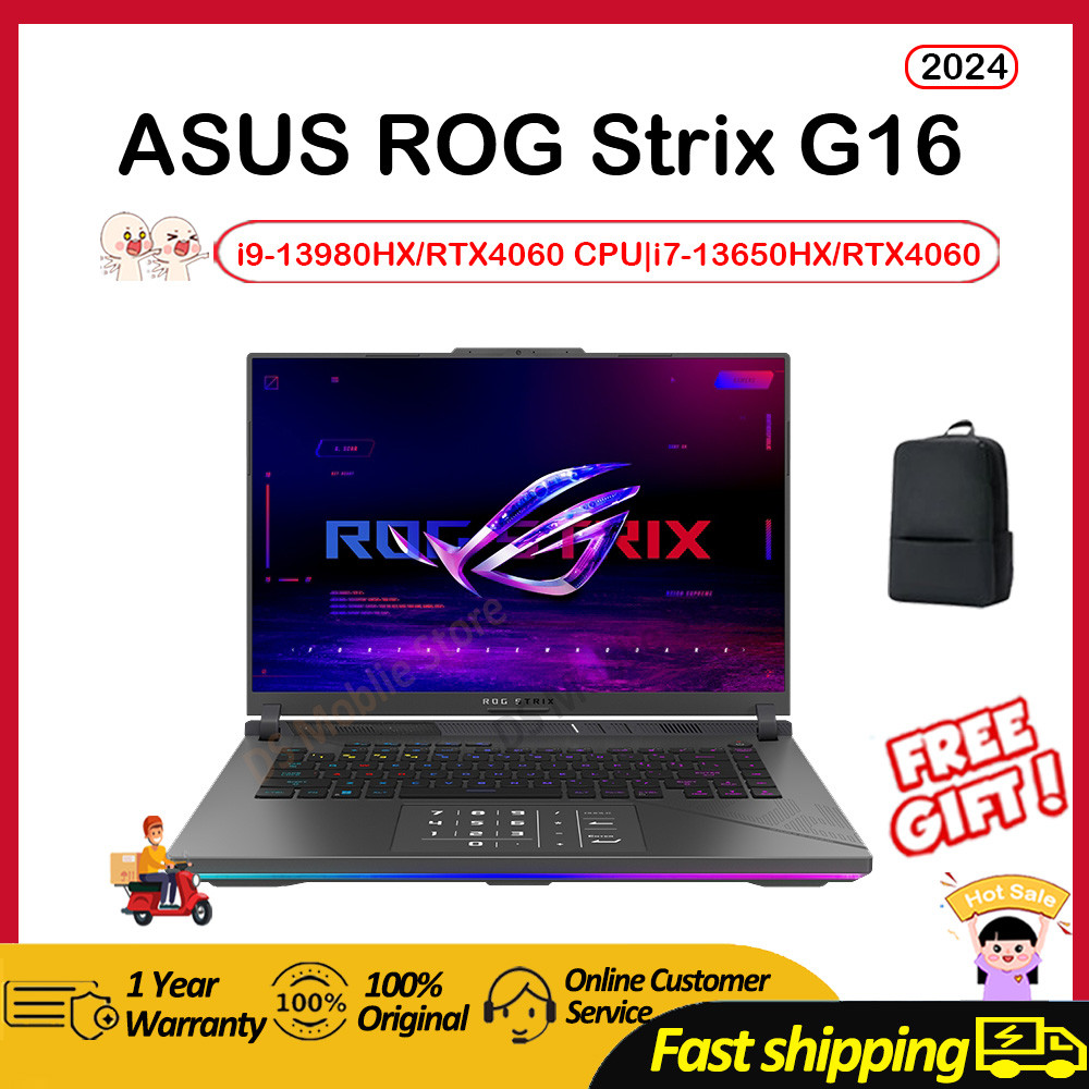 【ASUS Warranty】ASUS ROG Strix G16 Laptop 2024/ASUS ROG Moba Xinrui ...