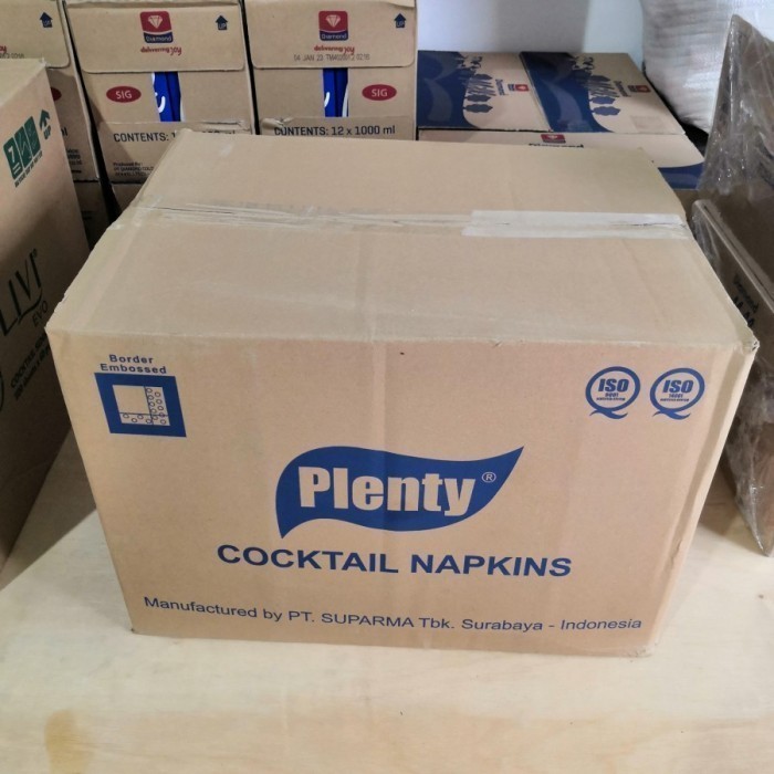 Plenty cocktail white napkin tissue 1 box | Shopee Singapore