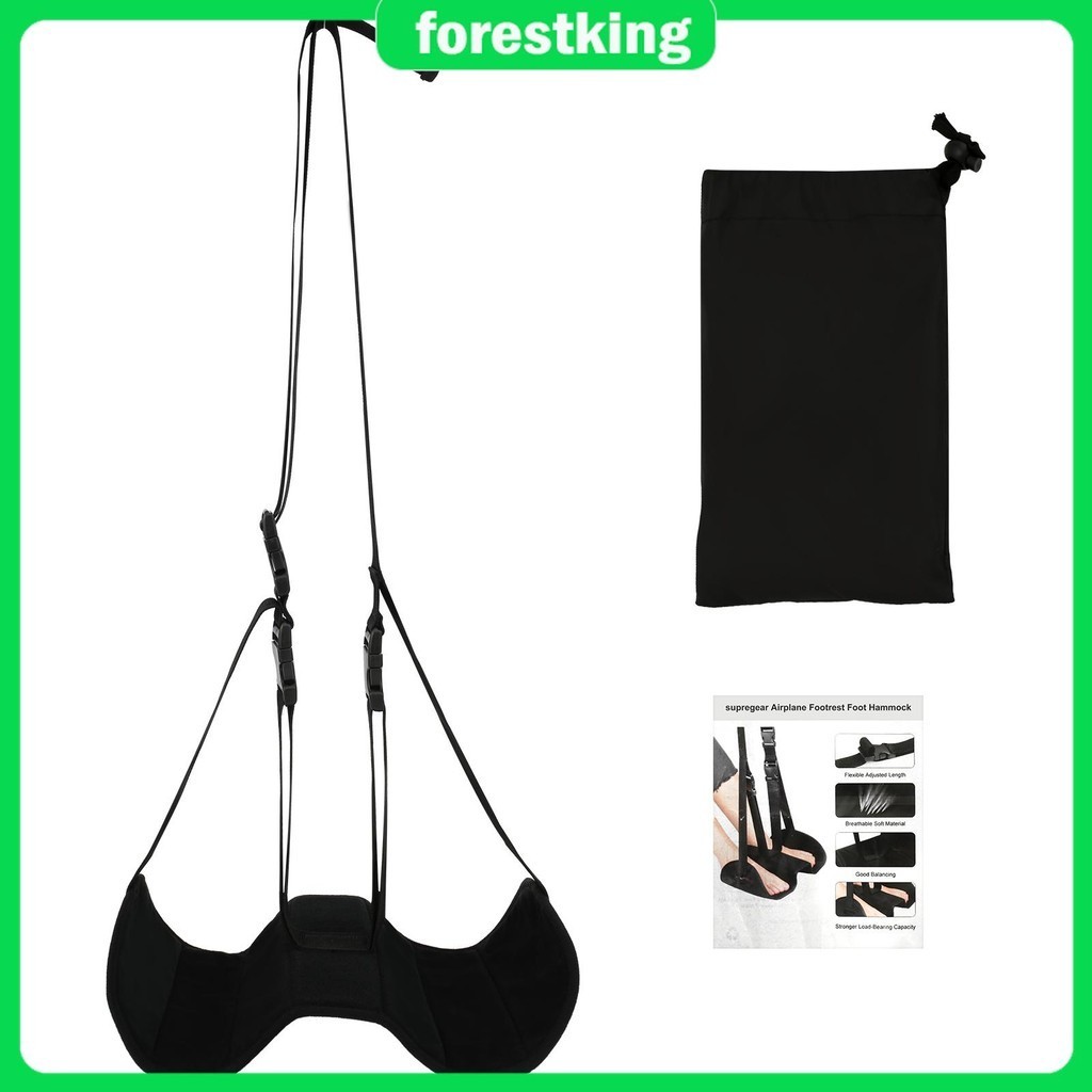 Airplane Footrest Comfortable Airplane Foot Hammock Adjustable Airplane ...