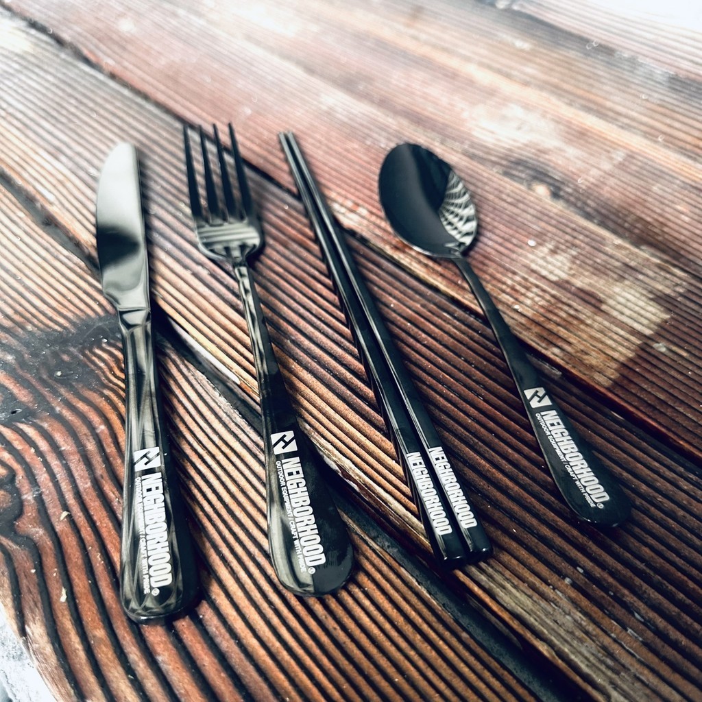 Sg SELLER Street Wear NBHD Spoon Tableware Spoon Chopsticks Thickened ...