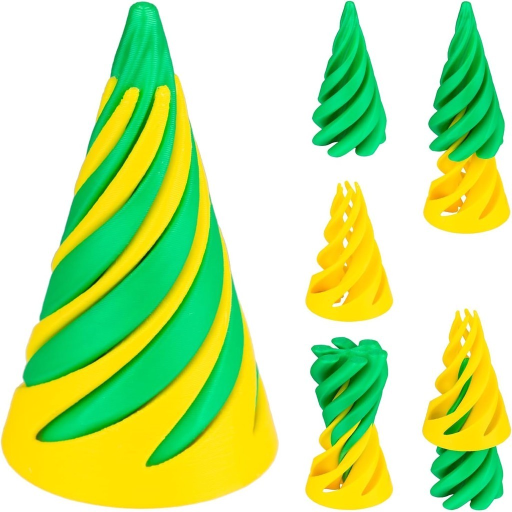 3d Printed Fidget Toys Italian Brain Rot Toys Impossible Cone Fidget ...