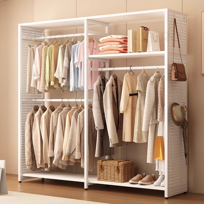 HDB Sliding Door Solid Wood Wardrobe Multifunctional Combination ...