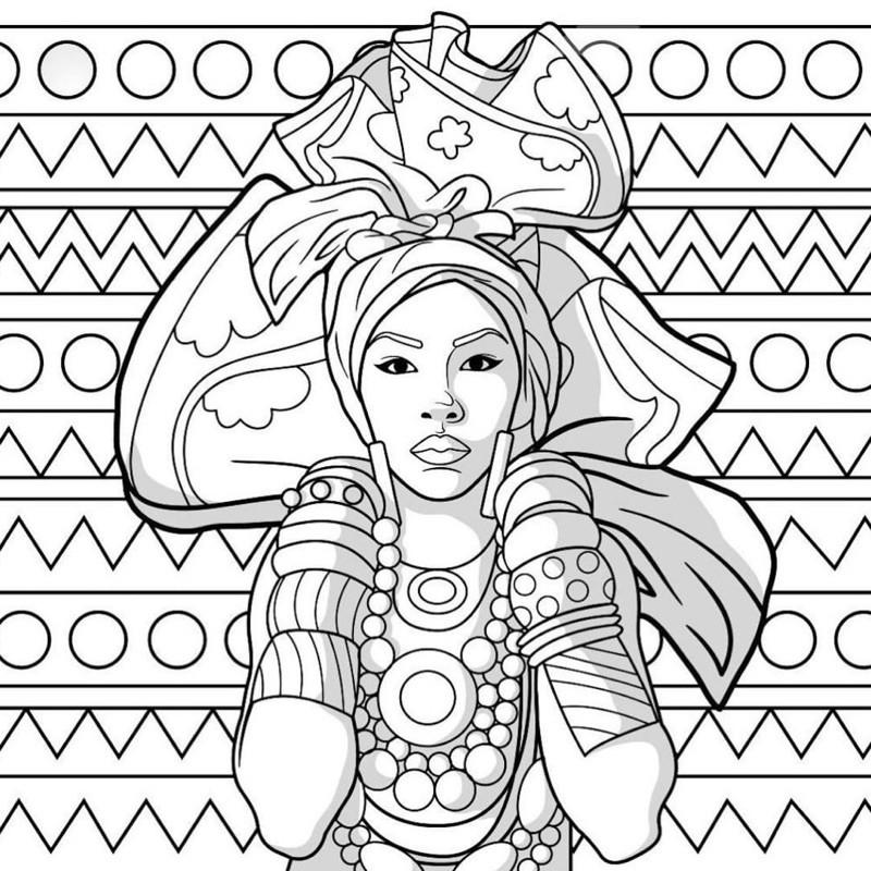 Africa Africa - Set of 40 A4 A5 Coloring Pages for Wax and Pencil ...