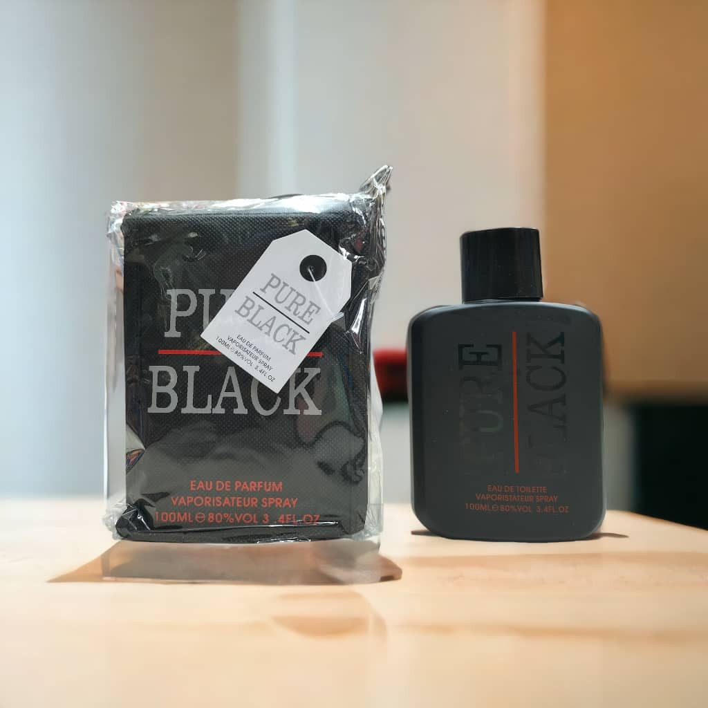 Pure Black Perfume For Men EDP 100ML perfume for men | Shopee Singapore