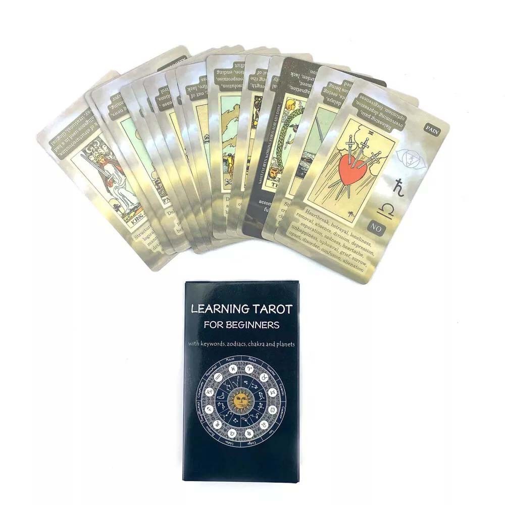Learning Tarot For Beginners Tarot Cards Party Game Fortune Telling ...