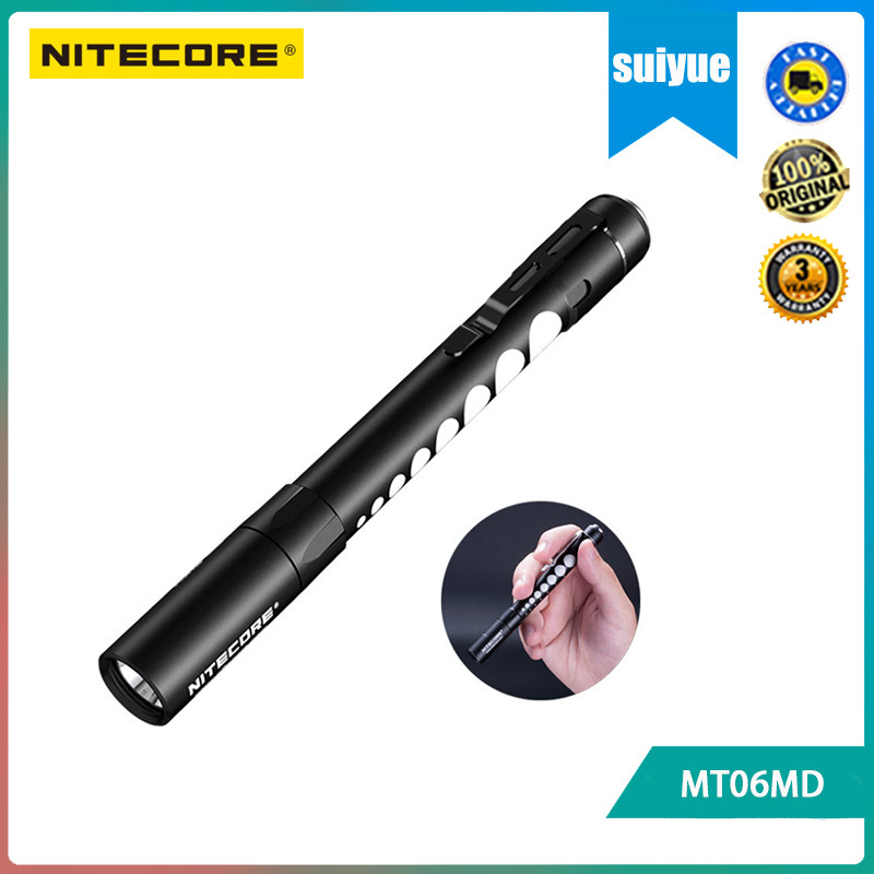 NITECORE MT06MD Medical Pen Flashlight First Aid Led Pen Lantern Pocket ...