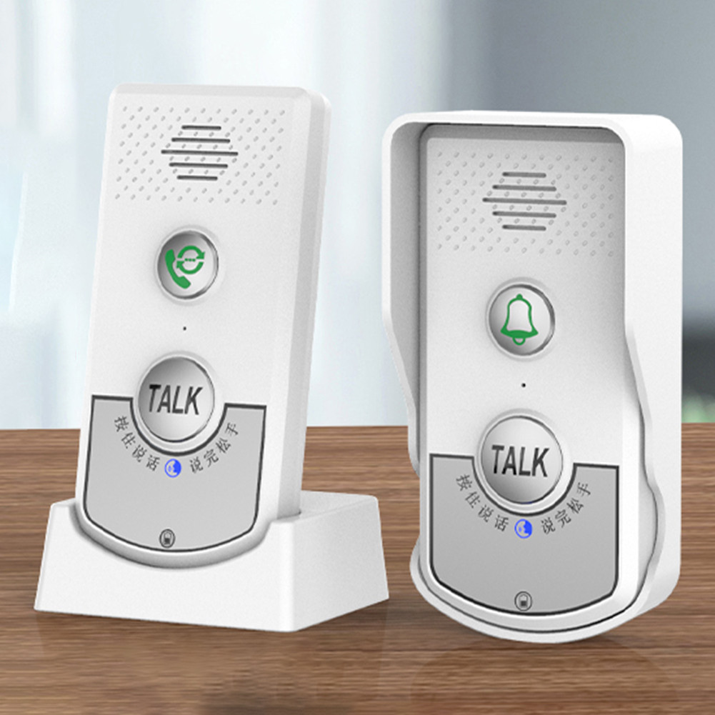 2 Way Voice Intercom ABS Wireless Intercomunicador Wireless Voice ...