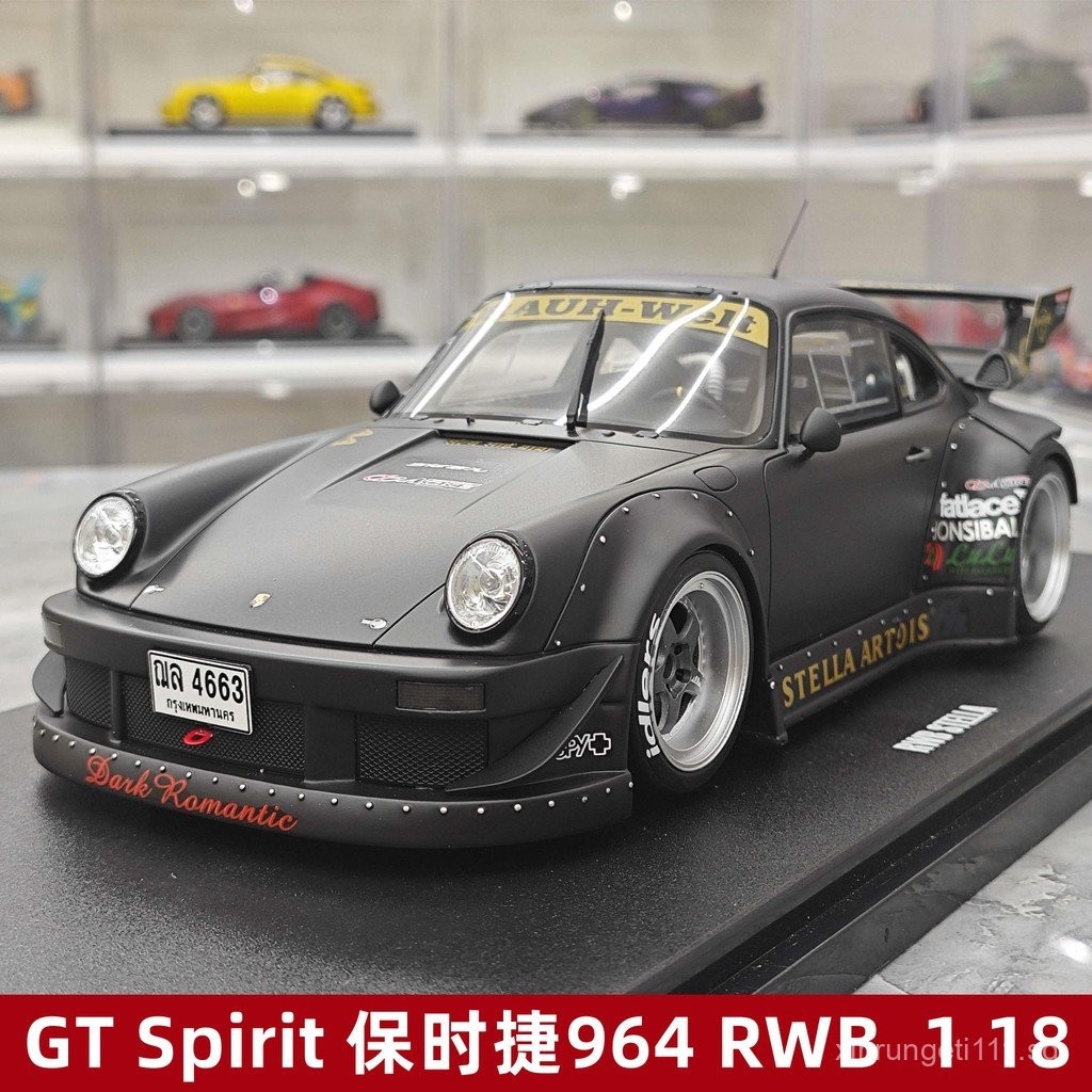 GT Spirit Porsche 964 RWB STELLA ARTOIS BLACK Simulation Car Model1 18 ...