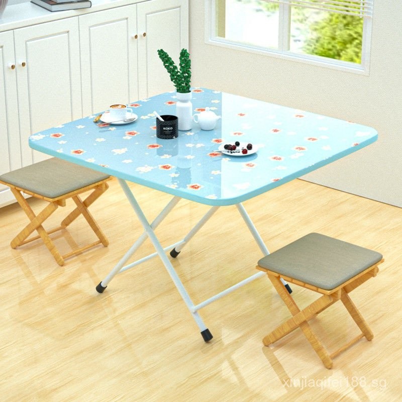 Folding Table Dining Table Simple Home Dormitory Rental Dining ...