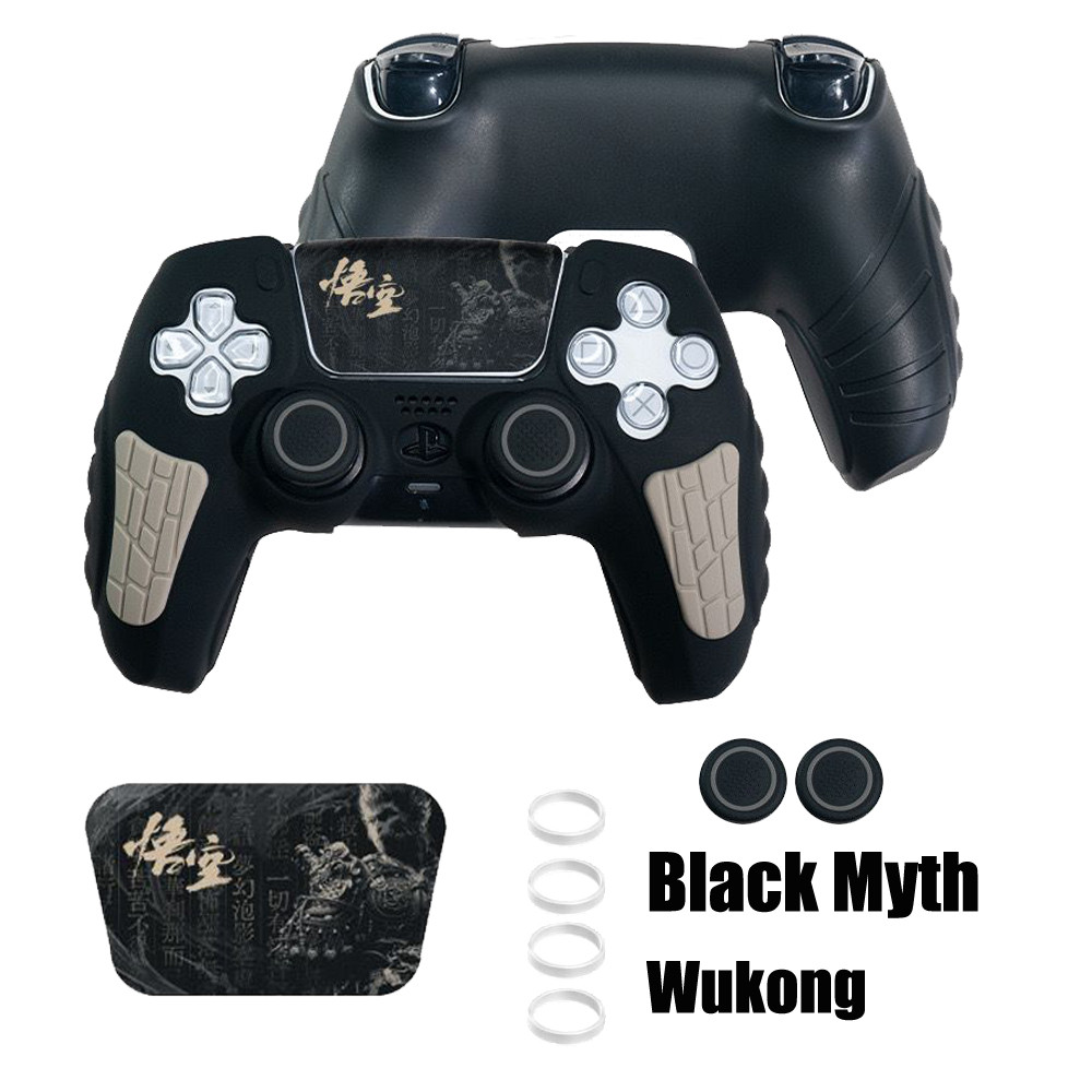 Black Myth Wukong Silicone Cover Case For PS5 Controller Anti-Slip ...