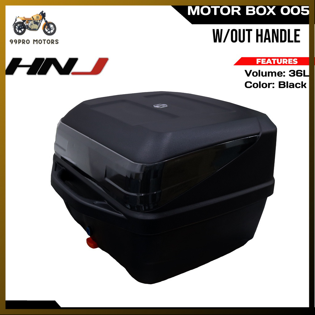 HNJ 005 TOP BOX with Out Handle Motorcycle Compartment Box Rear Luggage ...